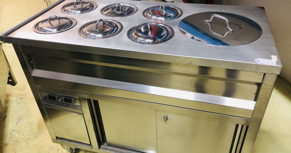 Rolling mobile warmer