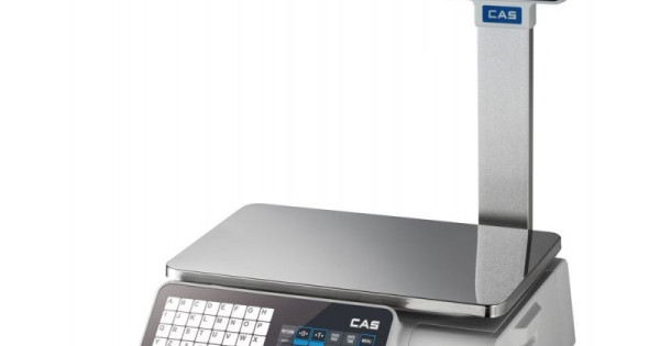 CAS CL3000 label printer, tower system scale
